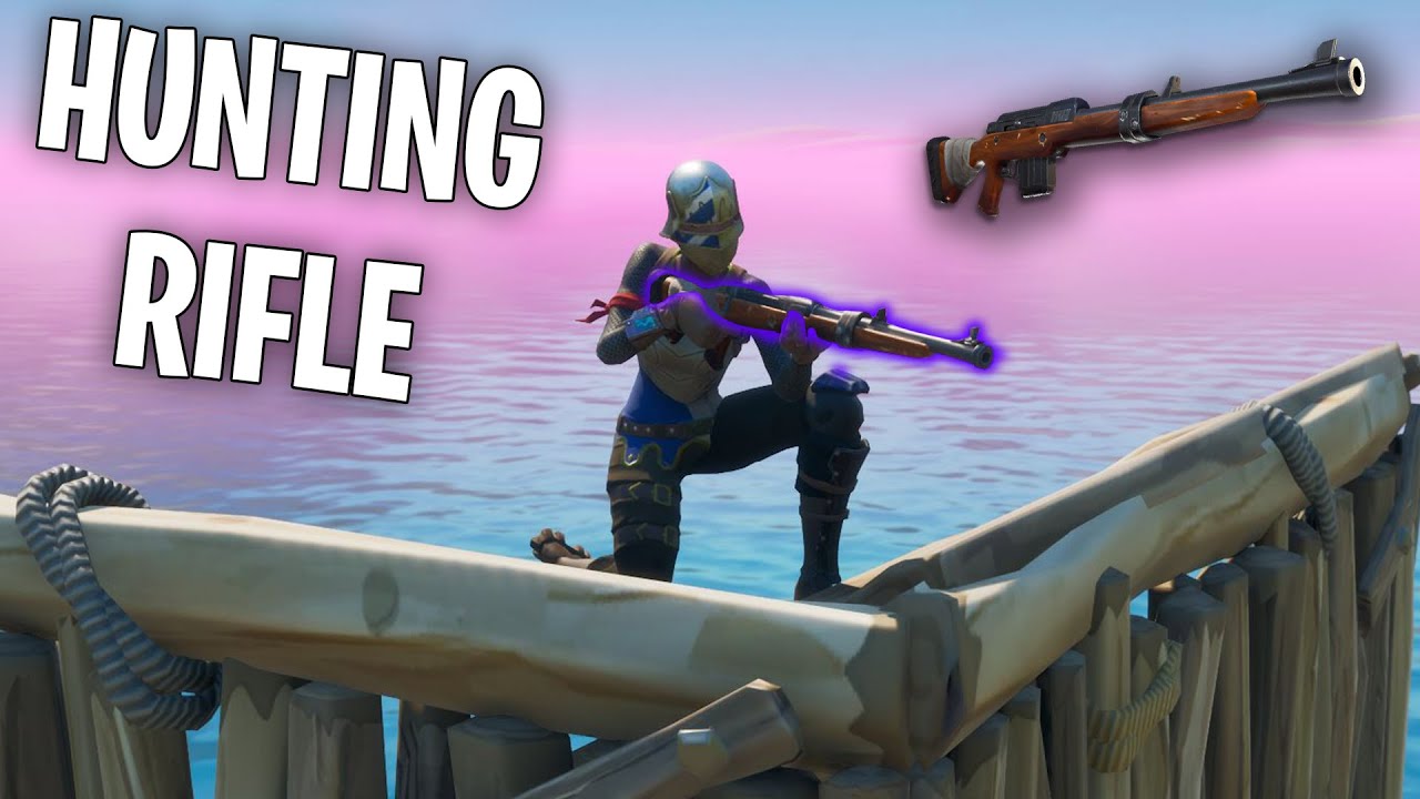 HUNTING RIFLE - Fortnite Montage (MTC & Feel the Melody) - YouTube