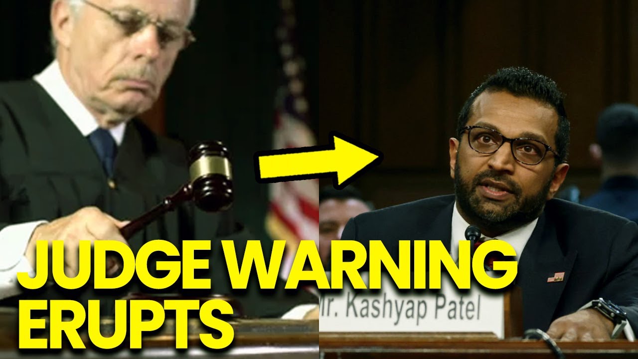 Kash Patel STUMBLES in Court as Judge’s Warning ERUPTS Across DC - YouTube