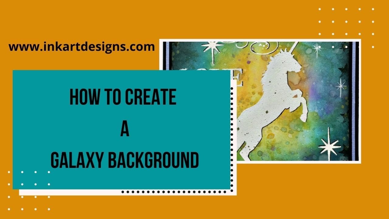 How To Create A Galaxy Background - YouTube