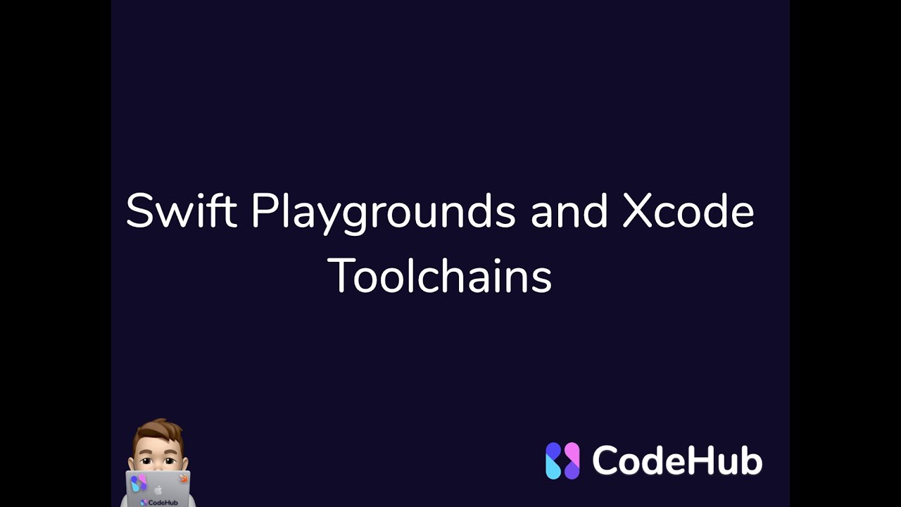 Swift Playgrounds Author Template and Toolchains - YouTube
