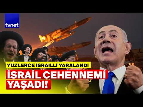 İsrail yangın yerine döndü! | Yahudiler küçük dillerini yuttu