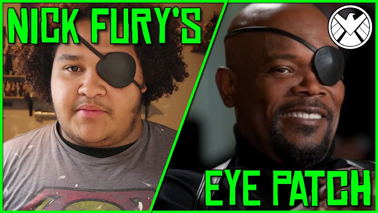 Making Nick Fury's eye patch (How-To) - YouTube