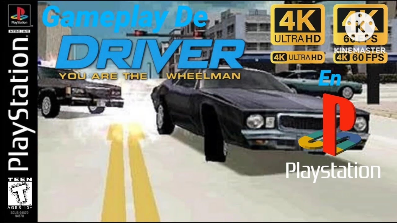 Gameplay De Driver: You Are The Wheelman (1999) (PS1 4K Ultra HD 60FPS ...
