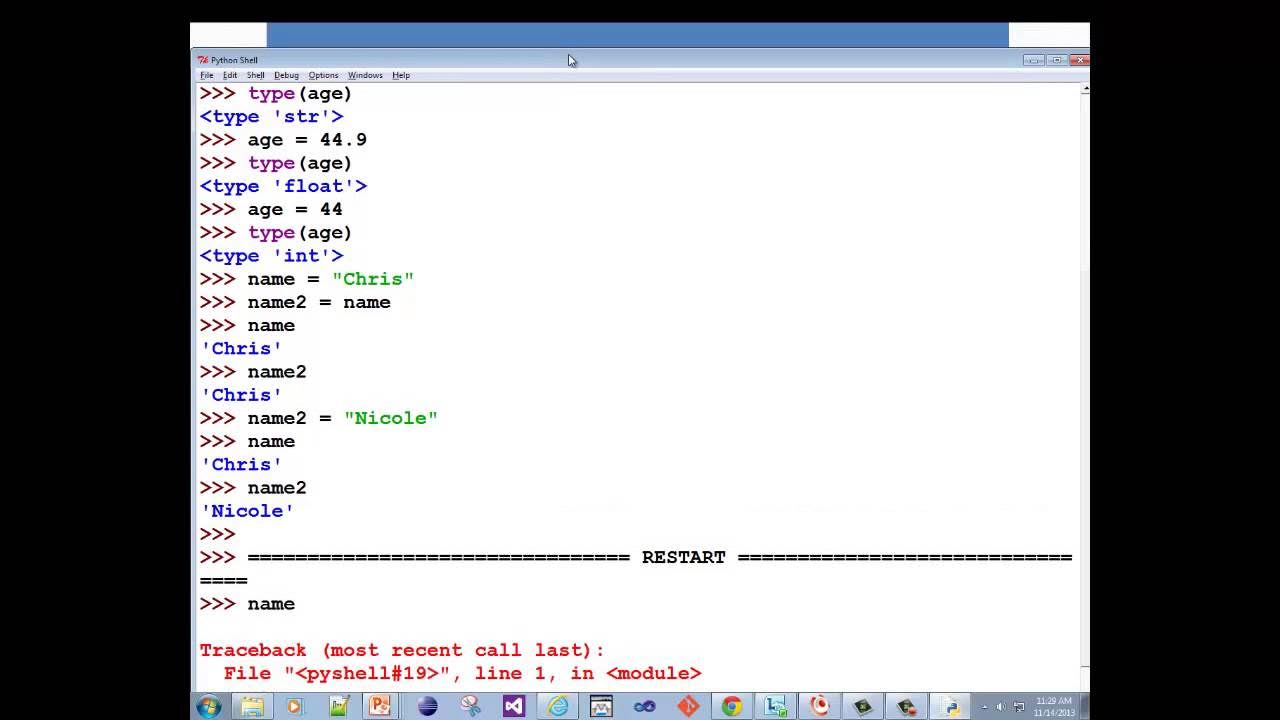 Python Input Output and Variables Part 2 - YouTube