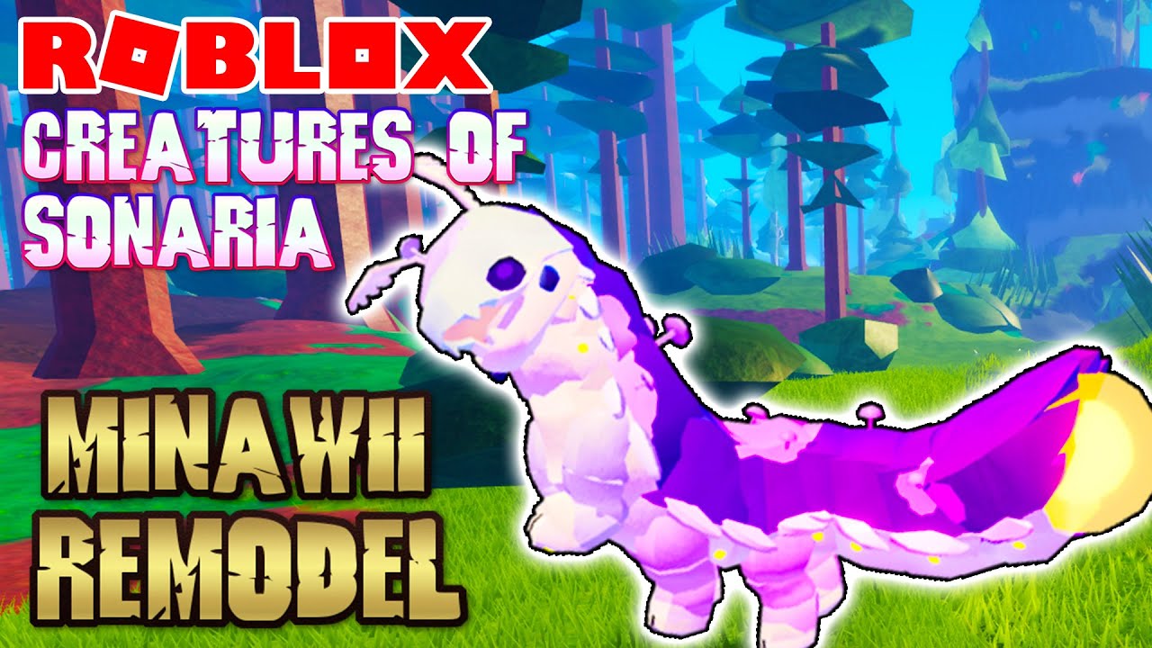 Roblox Creatures Of Sonaria - Minawii Remodel Update! - YouTube