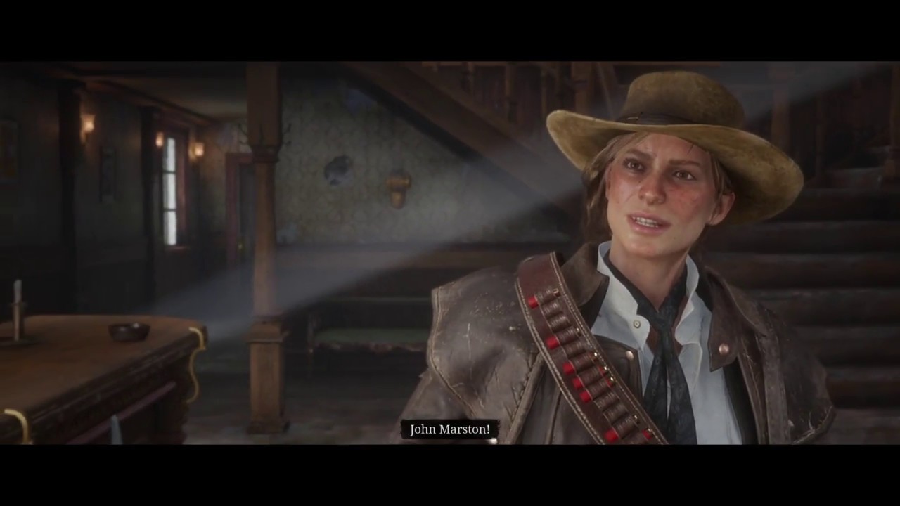 Red Dead Redemption 2 - Meeting Sadie Adler (Epilogue) - YouTube
