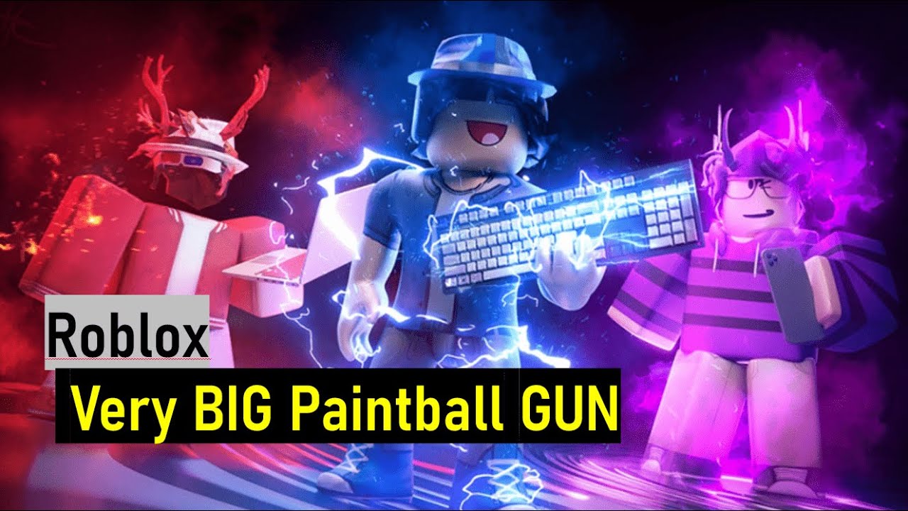 Just GamePlay | Roblox | Big Paintball 2! - YouTube