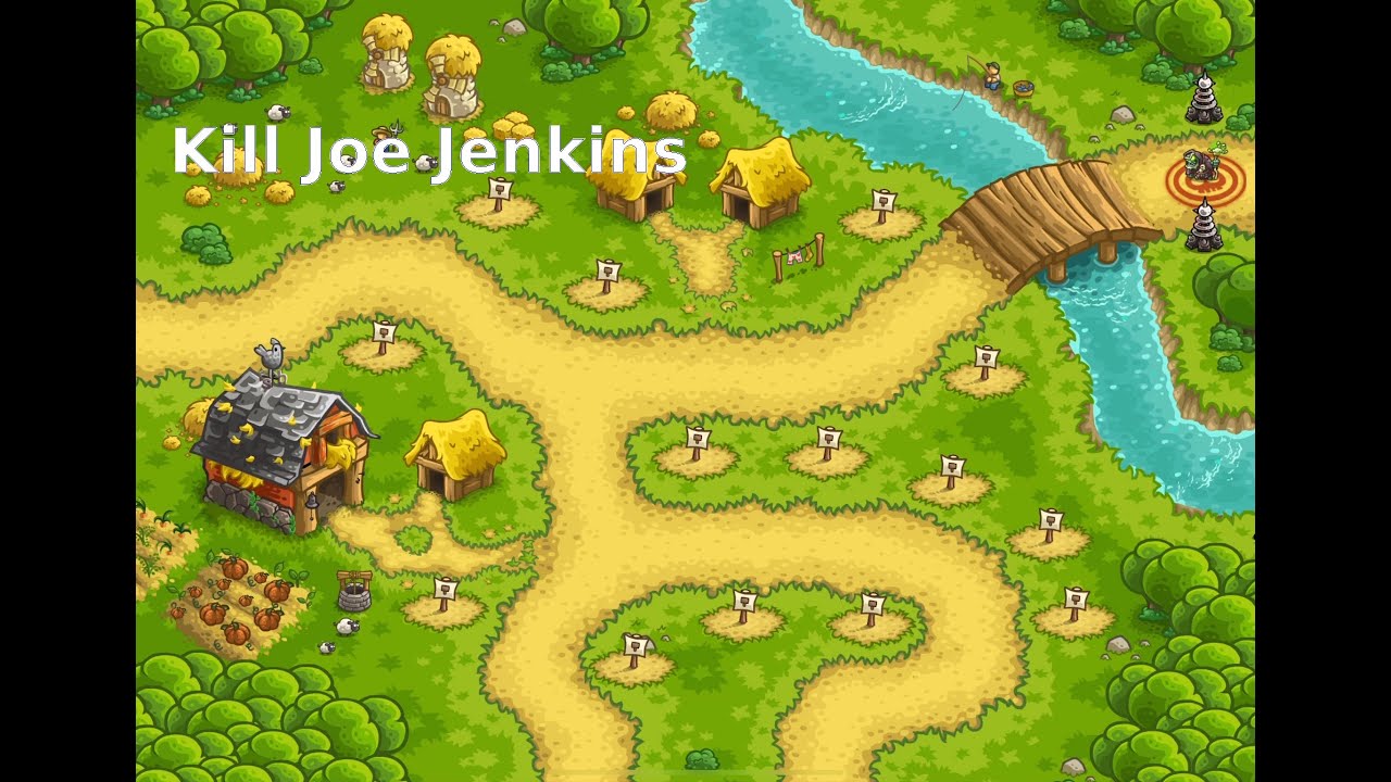 Kingdom Rush Vengeance - Kill Joe Jenkins (Achievement) - YouTube