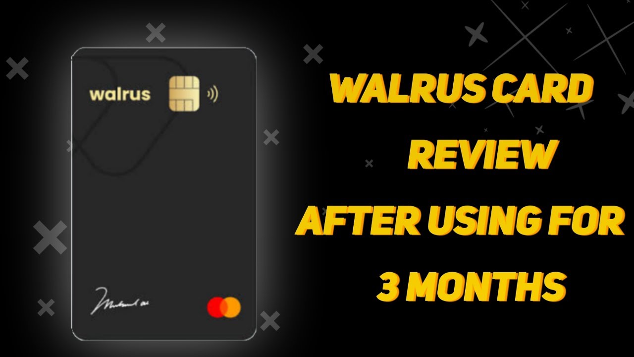 Walrus Card review after using for 3 Months | Best Card for Teenagers ...