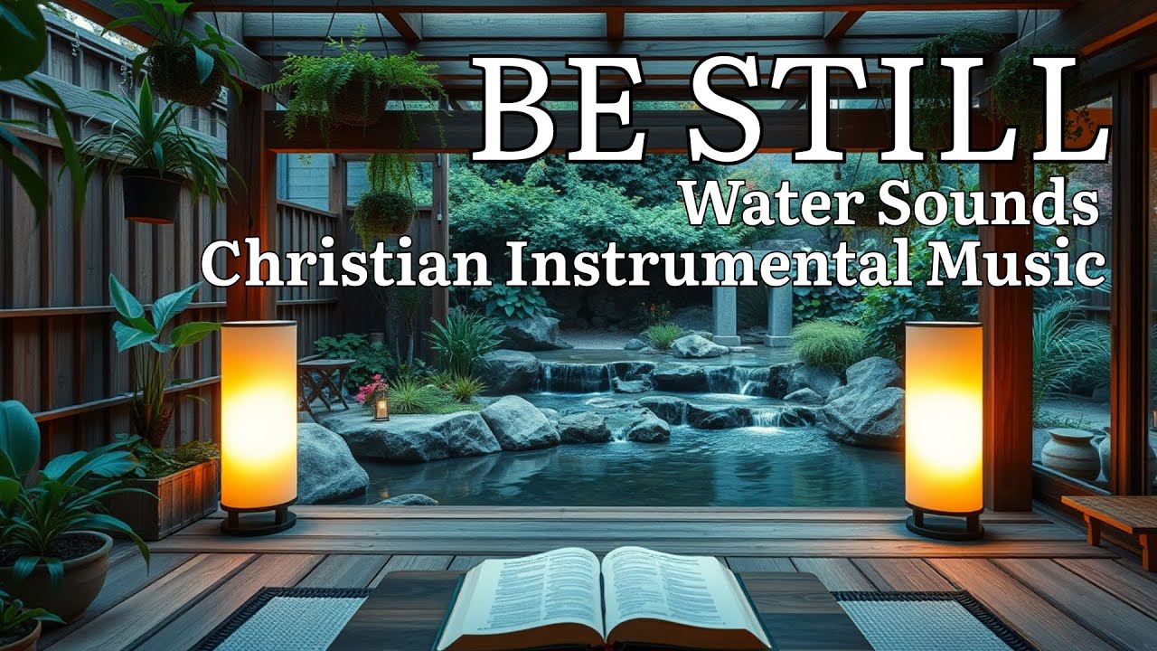 Instrumental Christian Music With Water Sound, Prayer Background ...