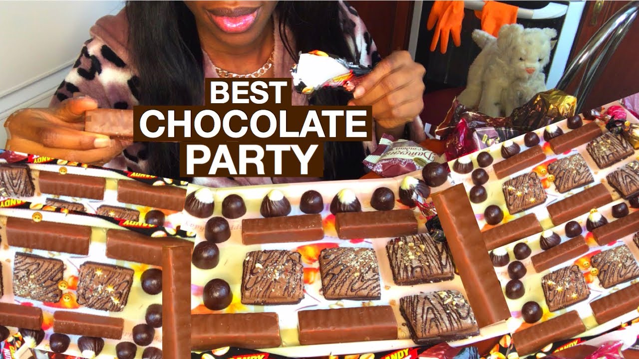 ASMR CHOCOLATE CANDY BARS, NUTS, COLD BOX EATING SOUNDS NO TALKING🌟 ...