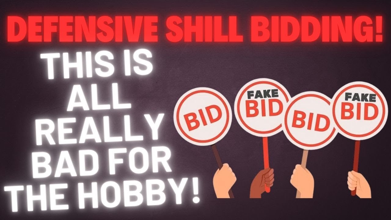 THE SHILL BIDDING PODCAST IS WORSE THAN THE HOBBY REALIZES! - YouTube
