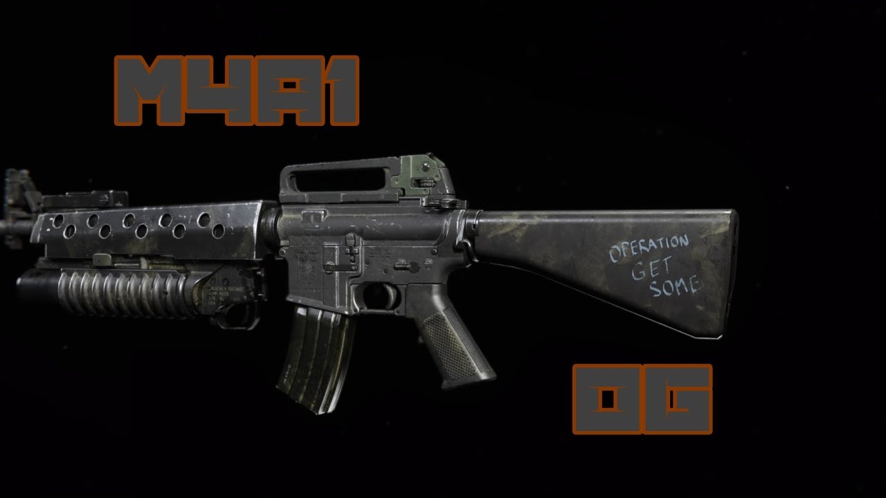 Modern Warfare - M4A1 OG Blueprint - YouTube