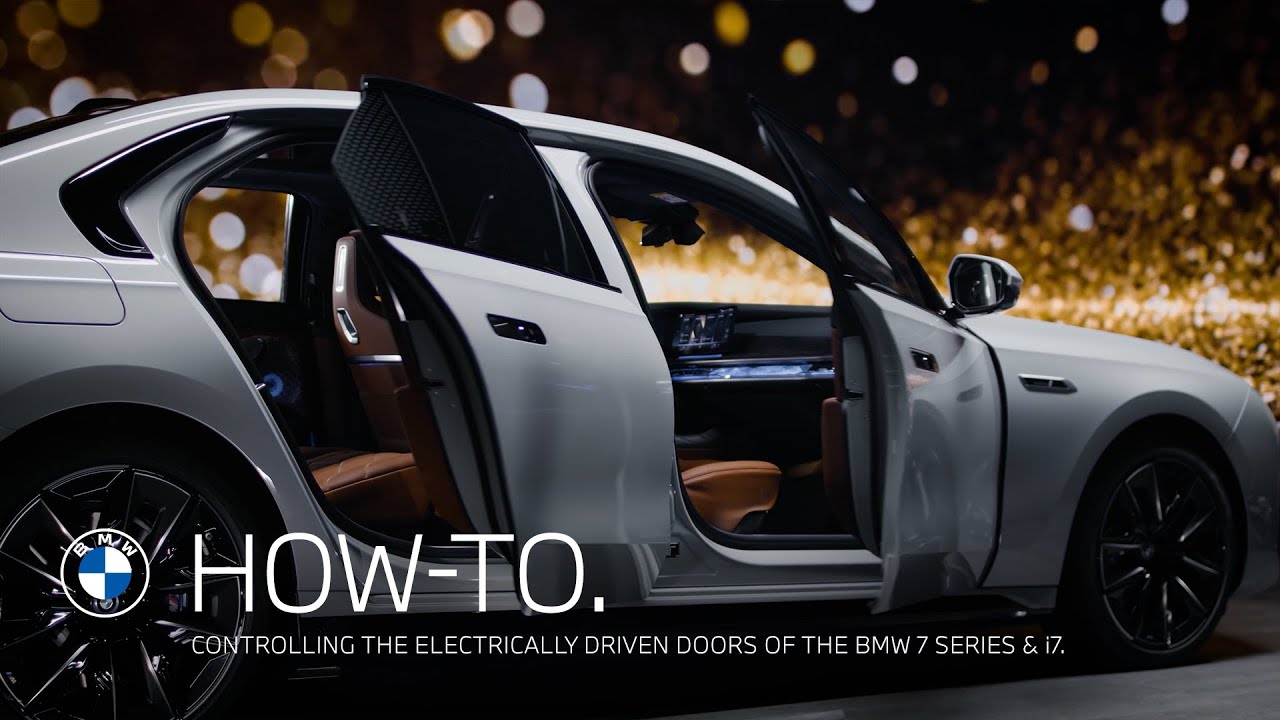 How To Control the Electric Driven Doors of the new BMW 7 Series or i7 ...