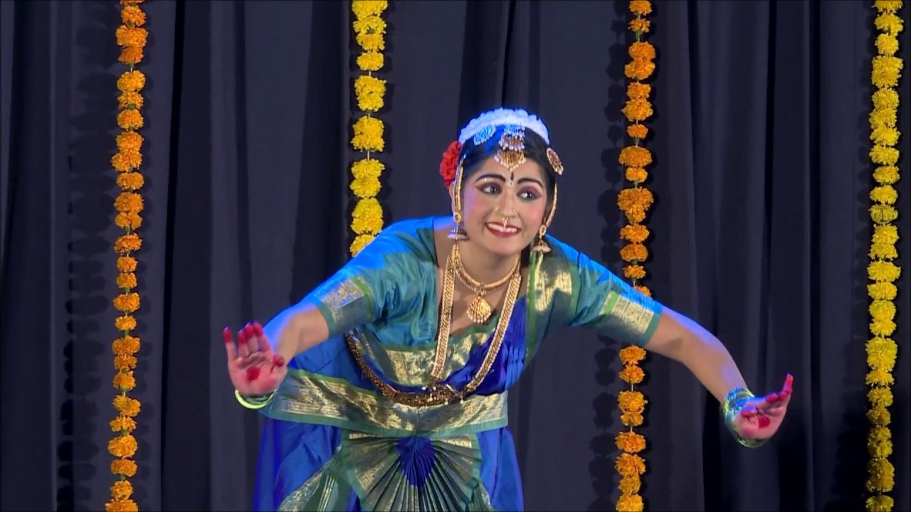 Krishna Nee Begane Baro | Bharatanatyam | Abhilasha Iyer - YouTube