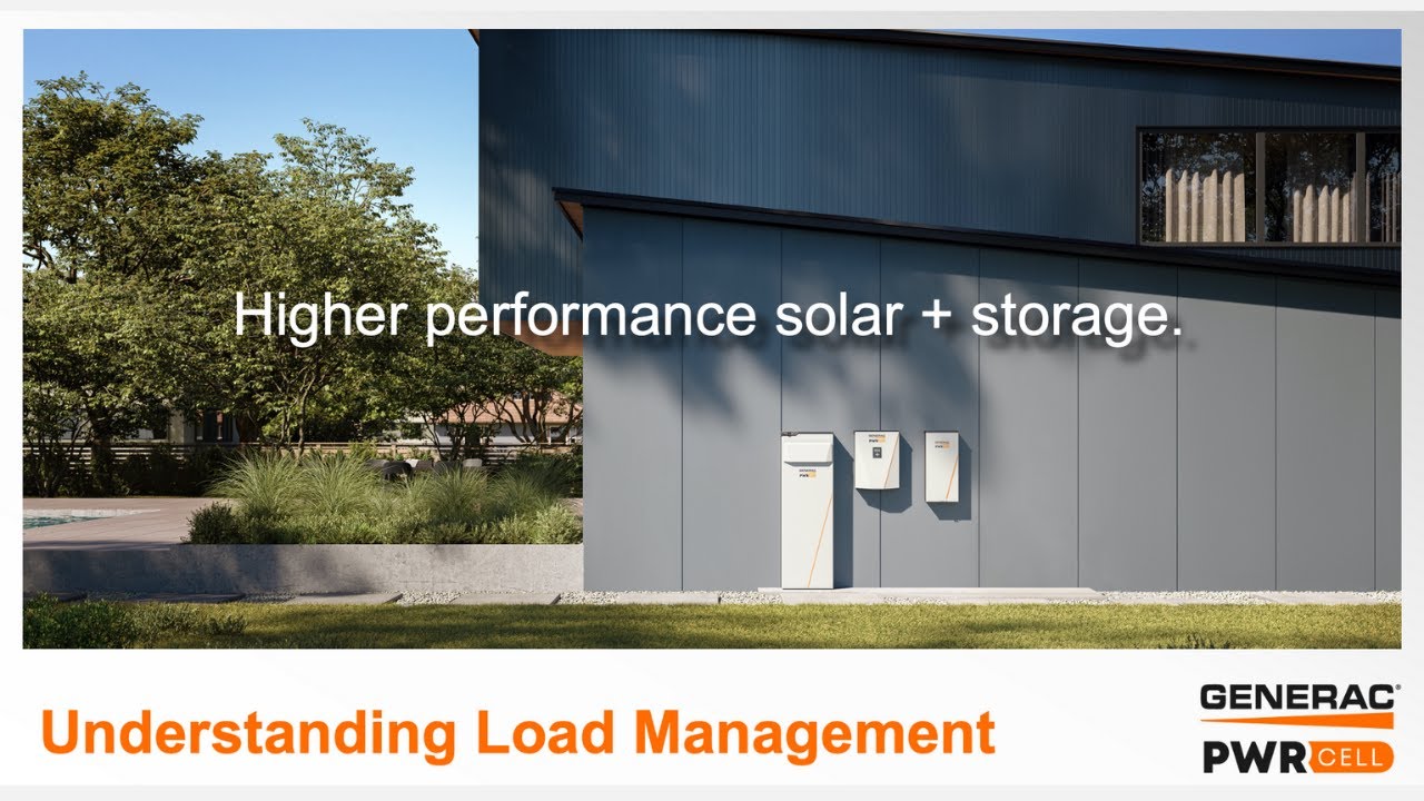 Generac PWRcell | Understanding Load Management | Energy Storage ...