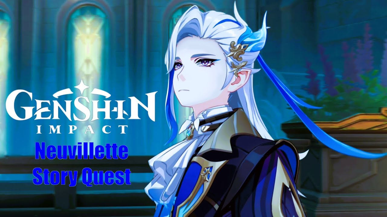 Crying Like A Baby In Neuvillette's Story Quest - Genshin Impact - YouTube