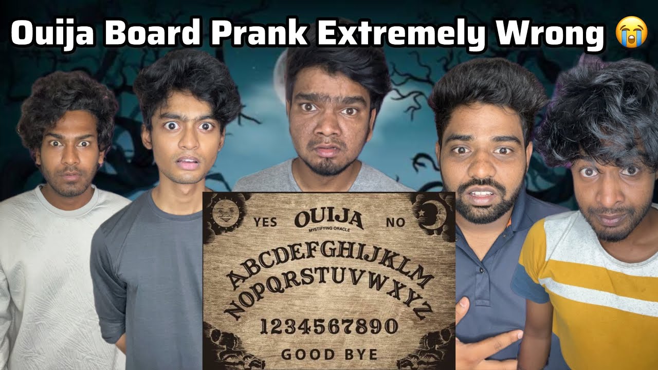 Ouija Board prank gone Extremely Wrong 😳😭 | Arun Karthick | - YouTube
