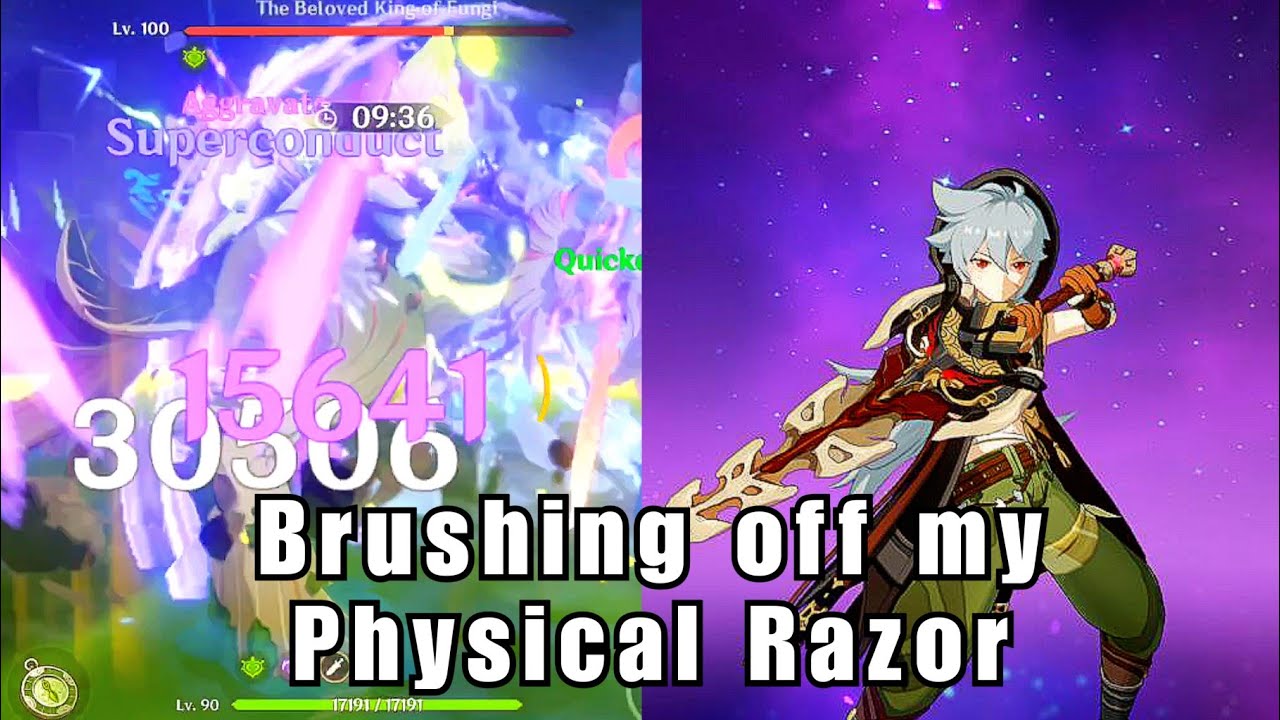 Dusting off My Physical Razor - YouTube