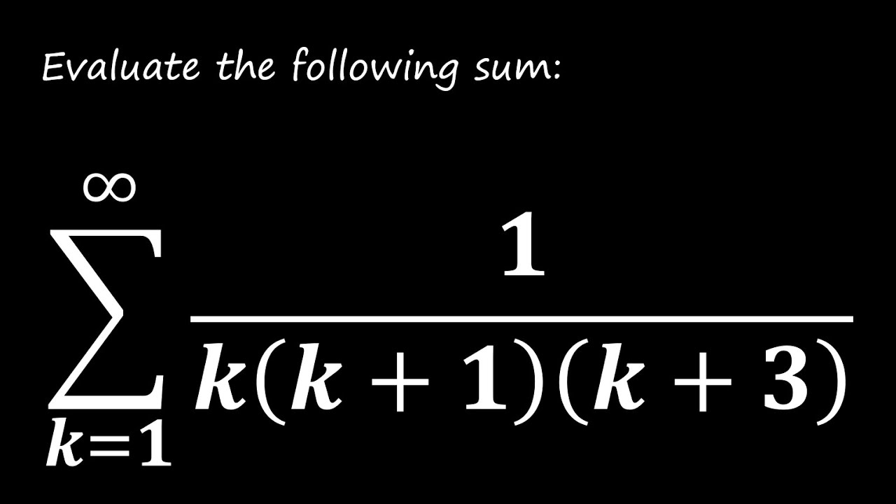 Third Step To Sum And Telescoping Sum In Math Olympiad YouTube third-step-to-sum-and-telescoping-sum-in-math-olympiad-youtube