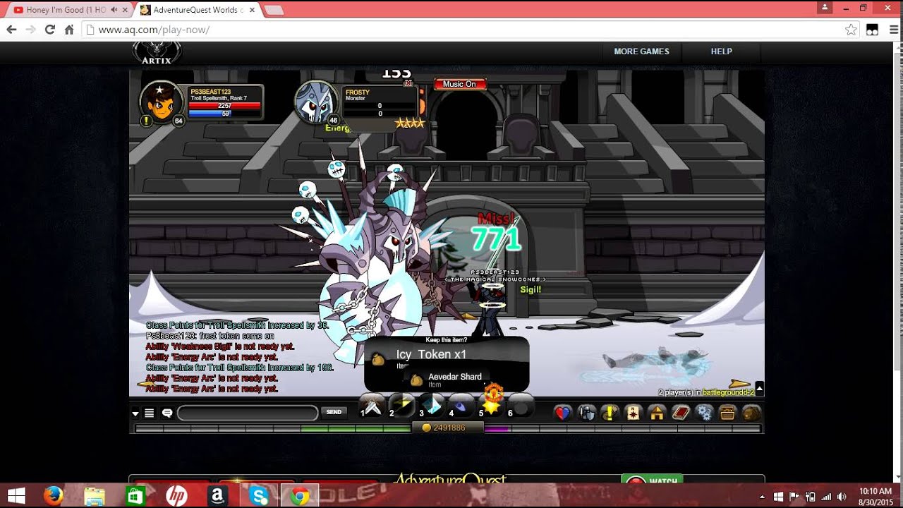 aqw daggers/sword - YouTube