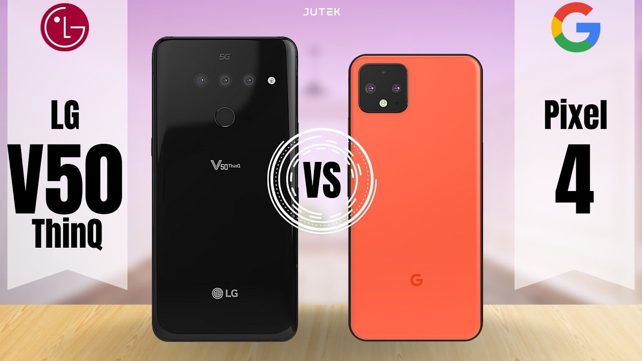 LG V50 ThinQ vs Google Pixel 4 side by side comparison | Watch before ...