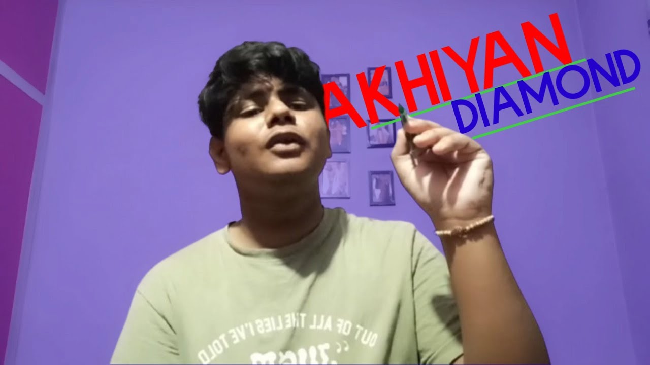 AKHIYAN DIAMOND RAP SONG - JFS (Offical Video) @JuniorFilmStar19 - YouTube