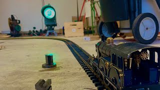 Gauge 1 live steam with full size signals