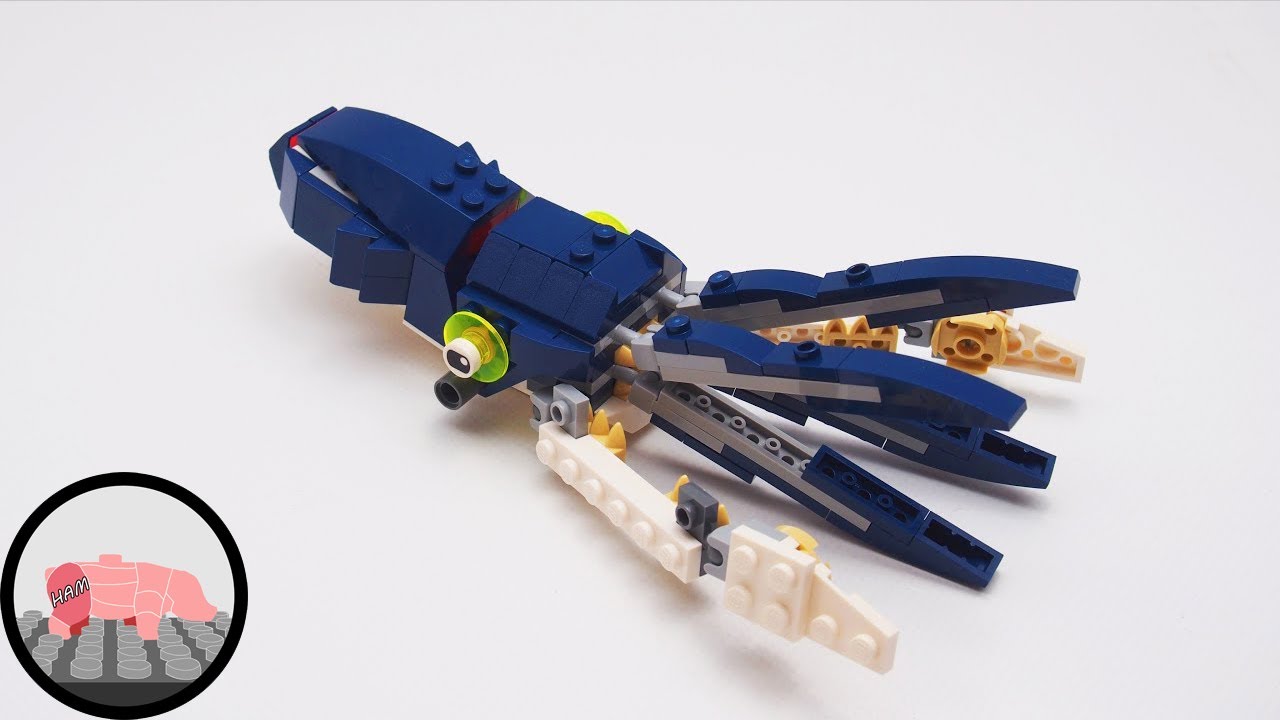 Build a LEGO Squid (31088) - YouTube