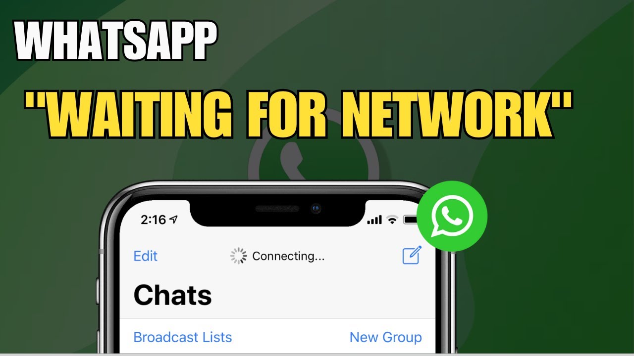 Fix WhatsApp "Waiting For Network" In Phone - YouTube