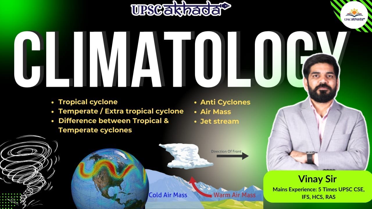 Climatology | Class-3 | Tropical Cyclone | Anti Cyclone | Air Mass ...