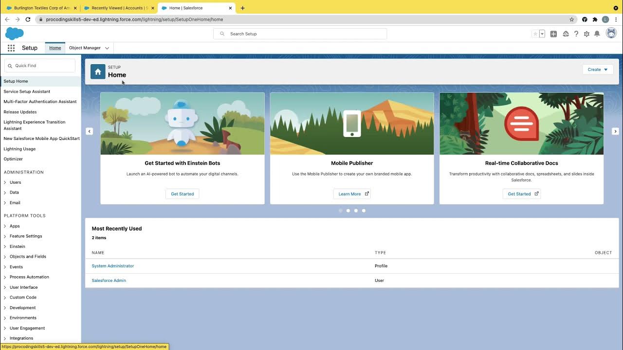Salesforce Application Standard Navigation , Console Navigation - YouTube