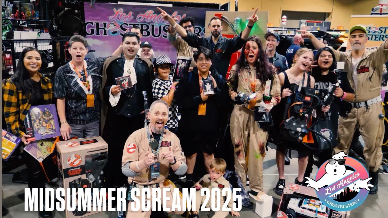 Midsummer Scream 2025 w/ Kevin Mangold (Slimer)! - YouTube