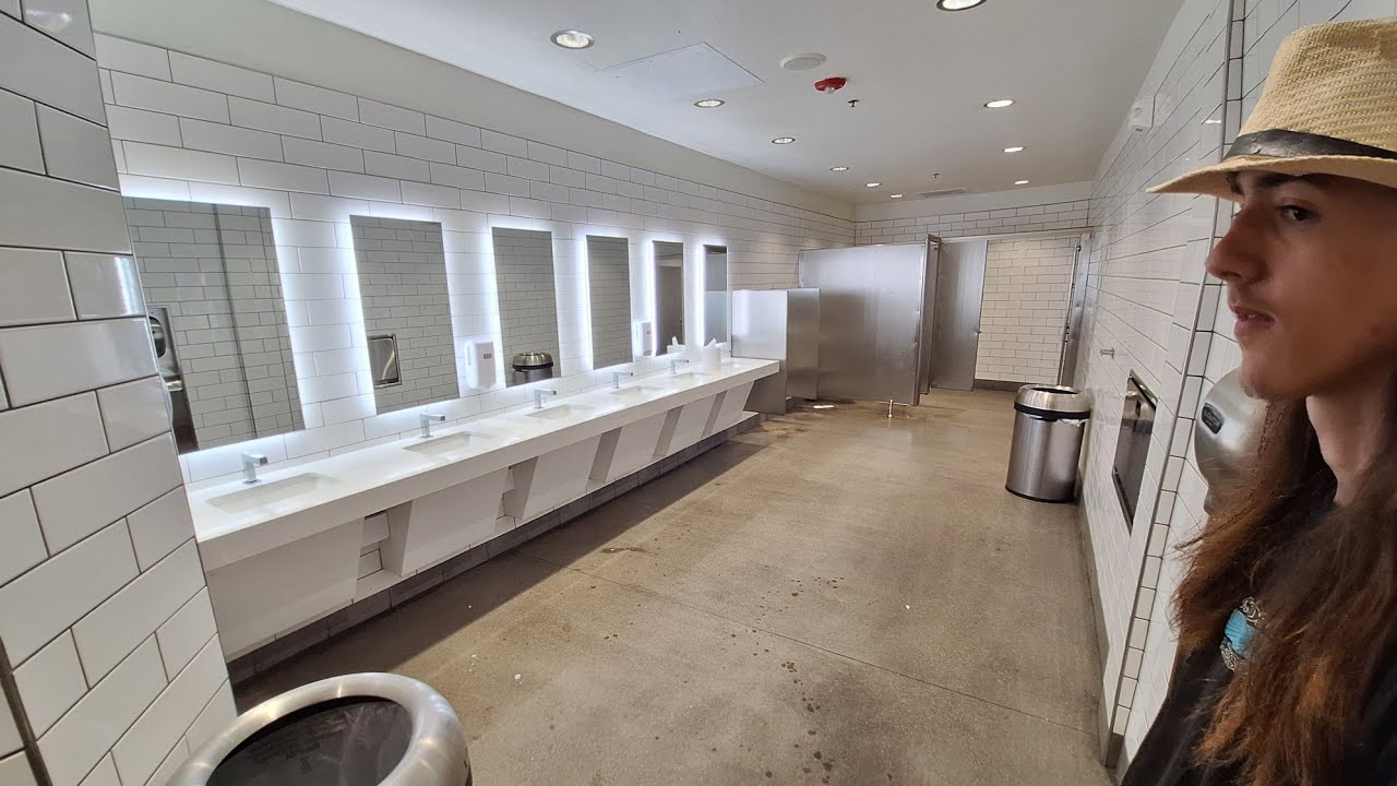 Walmart Men's Restroom - YouTube
