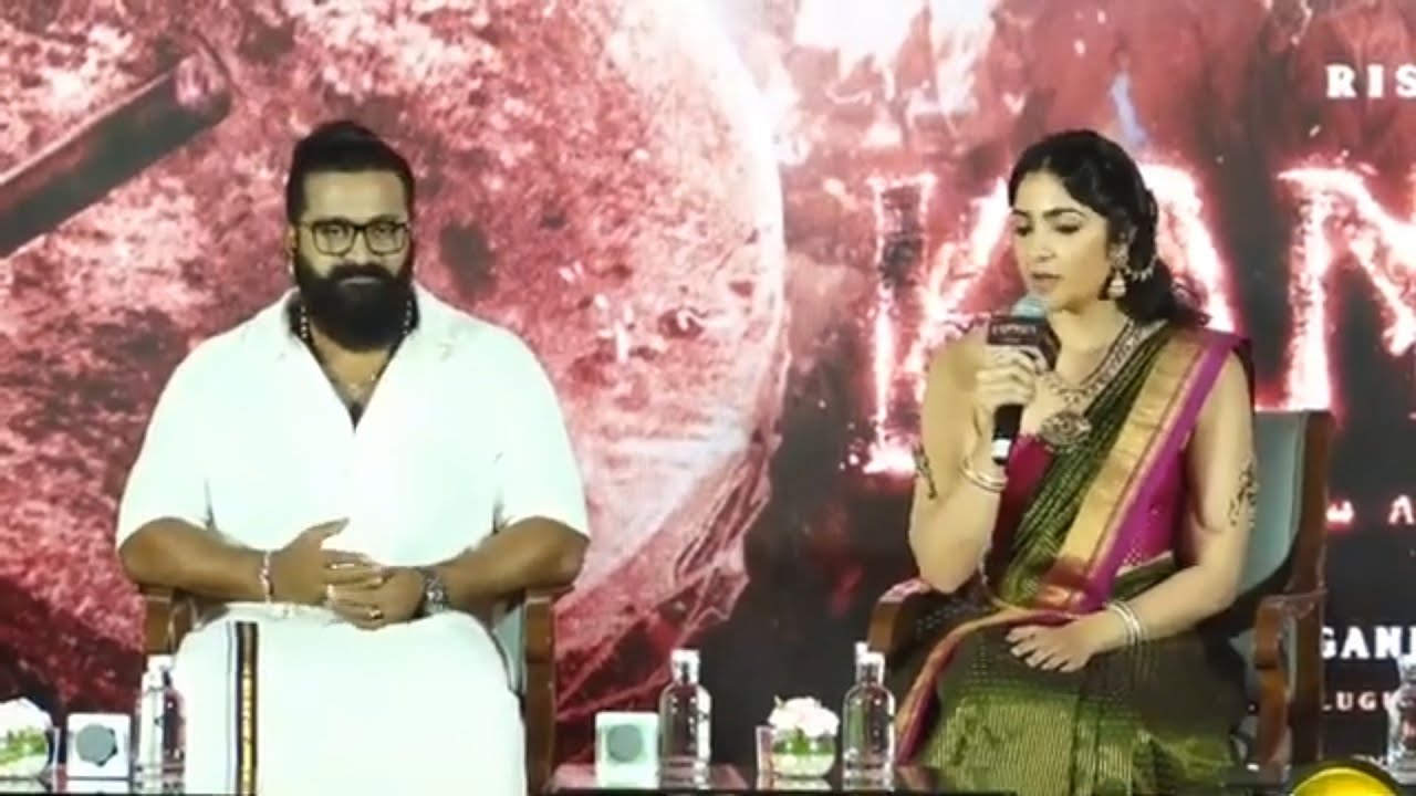 Kantra movie press meet at Mumbai along with his star cast kantara ...