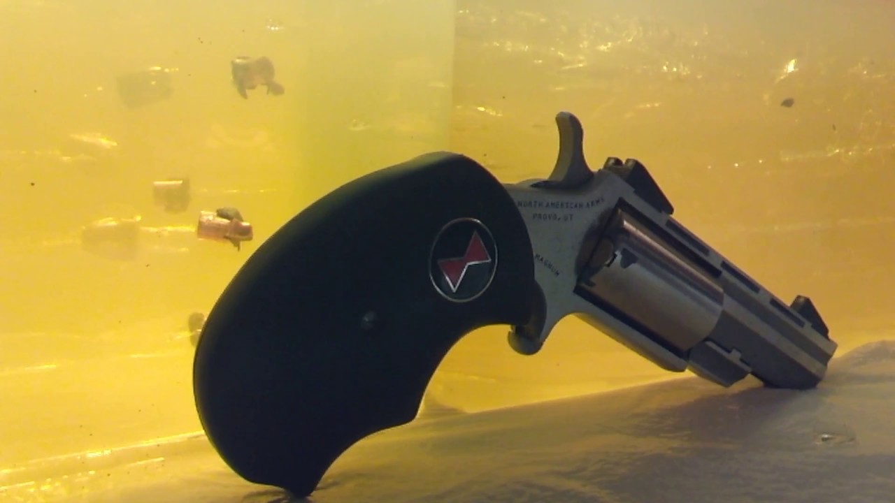 22 magnum Gold Dot and Game-Shok tested from NAA Black Widow Revolver ...