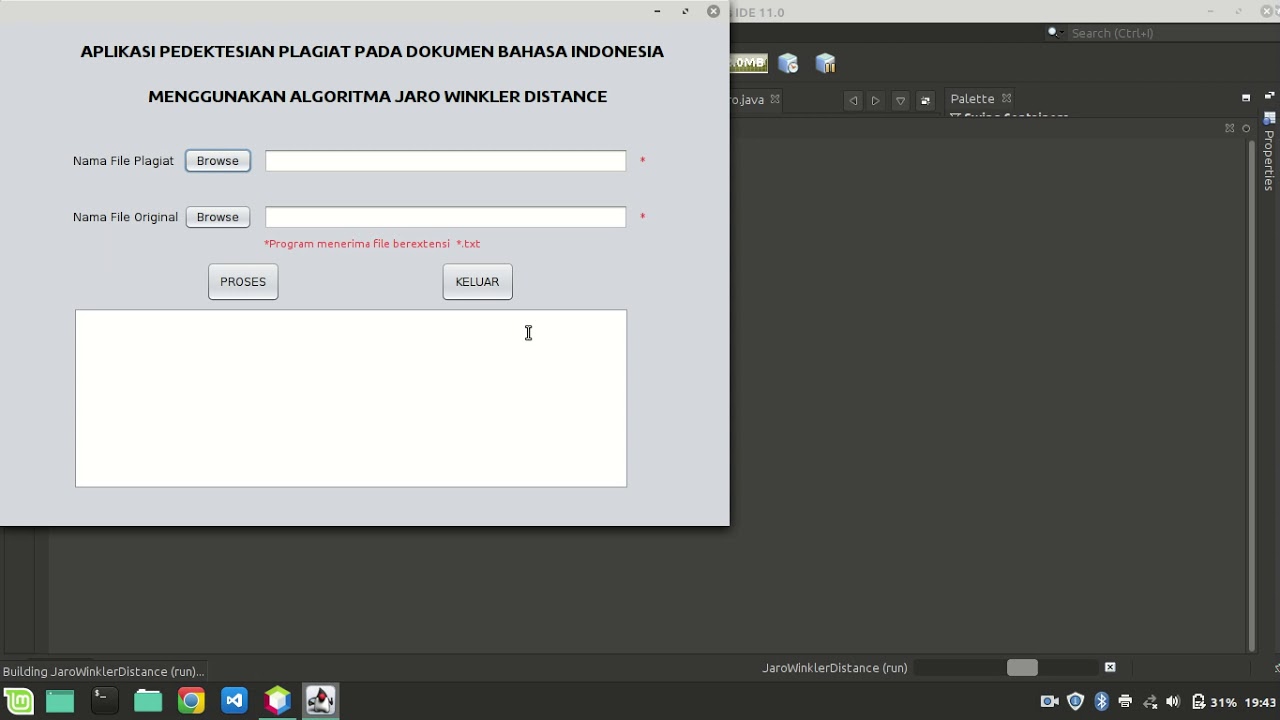 Demo Aplikasi Jaro-Winkler Distance - YouTube