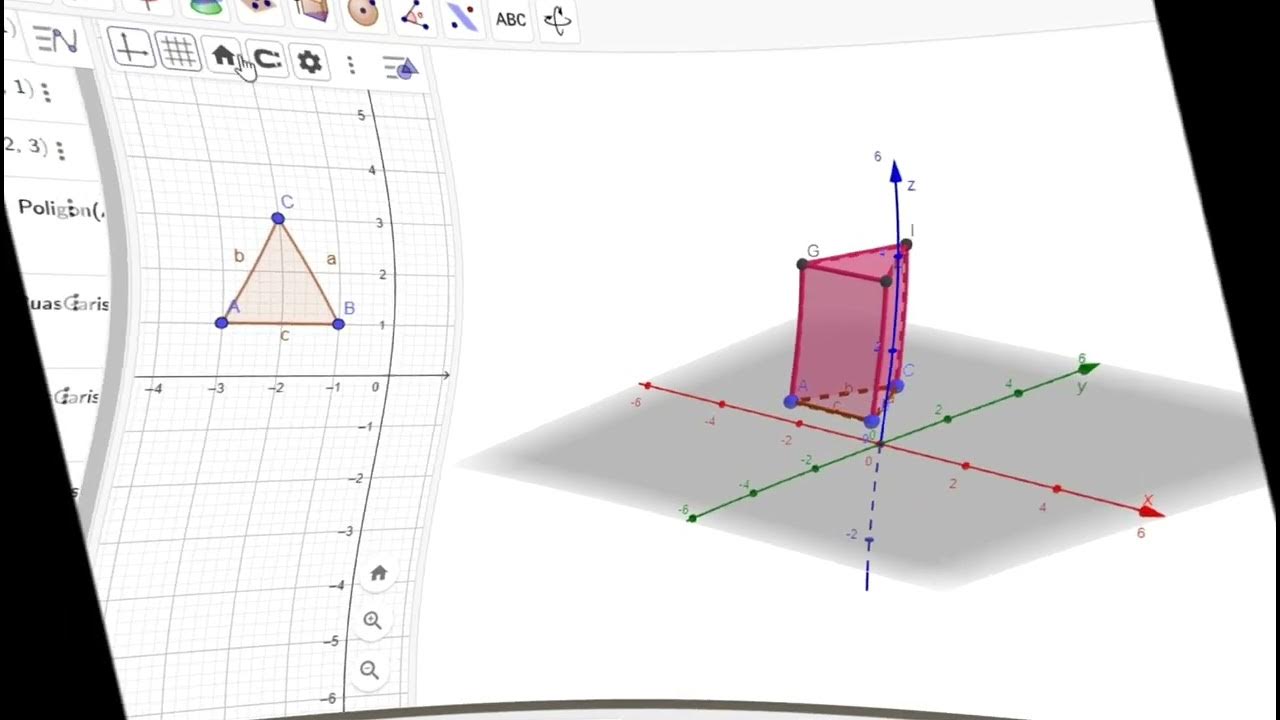 Tutorial Membuat Bangun Ruang Pada Aplikasi Geogebra - YouTube