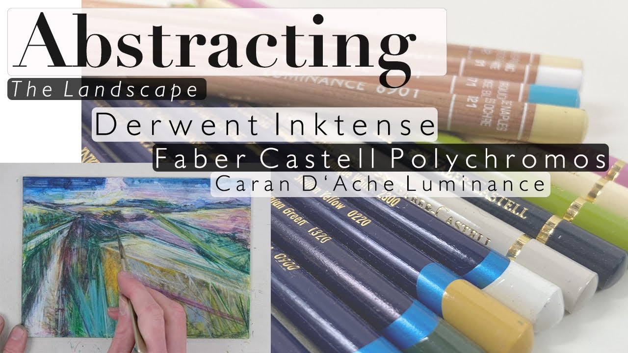 Expressive Mark Making With Coloured Pencils / Demo For Beginners ...