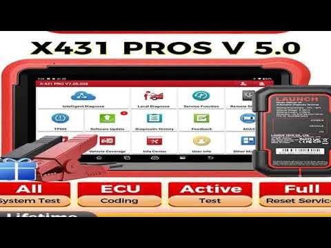 LAUNCH X431 PROS V 5.0 Diagnostic Tools OBD2 Scanner Diagnost Auto ...