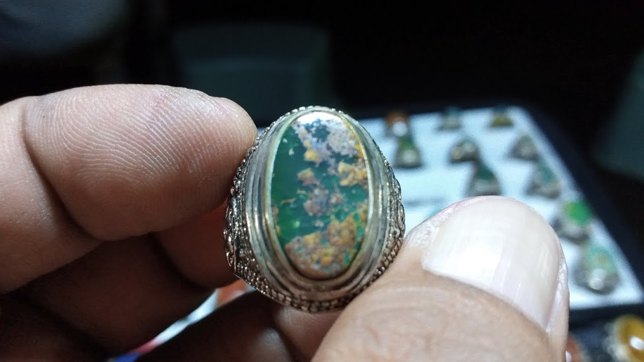 Batu Pirus Persia Natural Lawasan ( Natural Persian Turquoise Stone ...