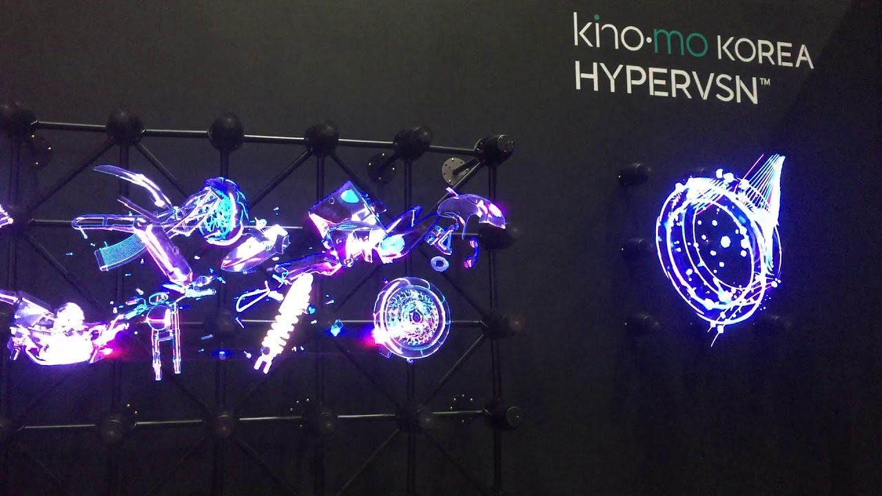 HYPERVSN: Hologram LED Fan Display - YouTube