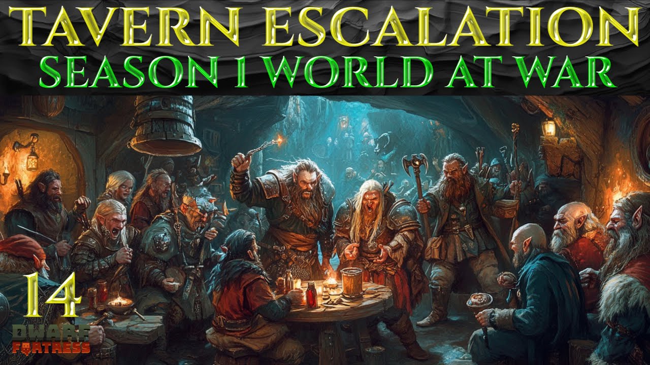 Tavern Escalation Lets Play Dwarf Fortress Gameplay Ep 14 Youtube