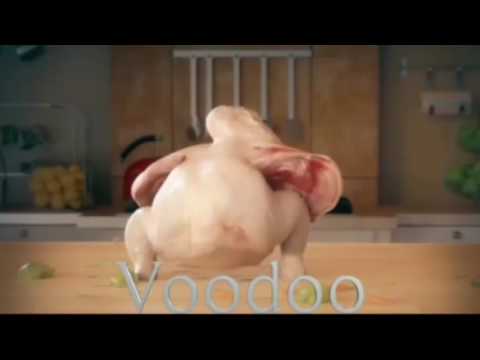Frango galinha dançando ao som de voodoo kkkk