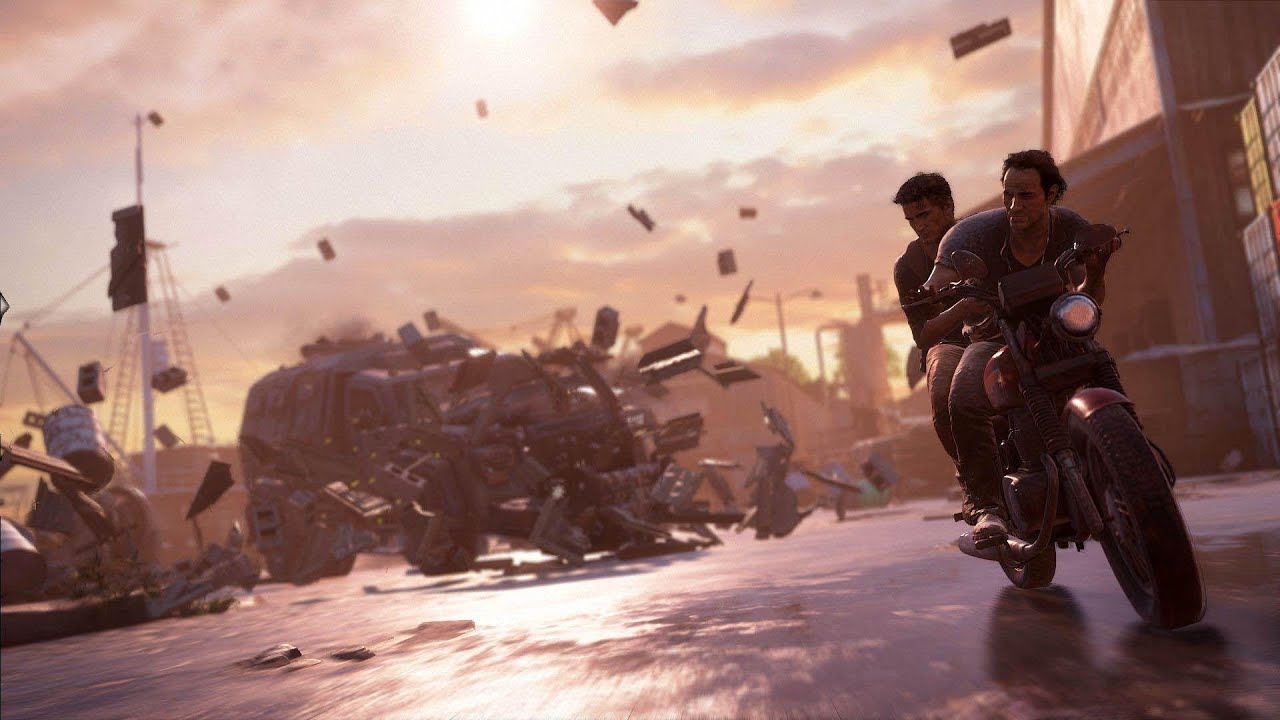 Uncharted 4: A Thief's End – Epic Escape | Scene featuring Nathan and ...