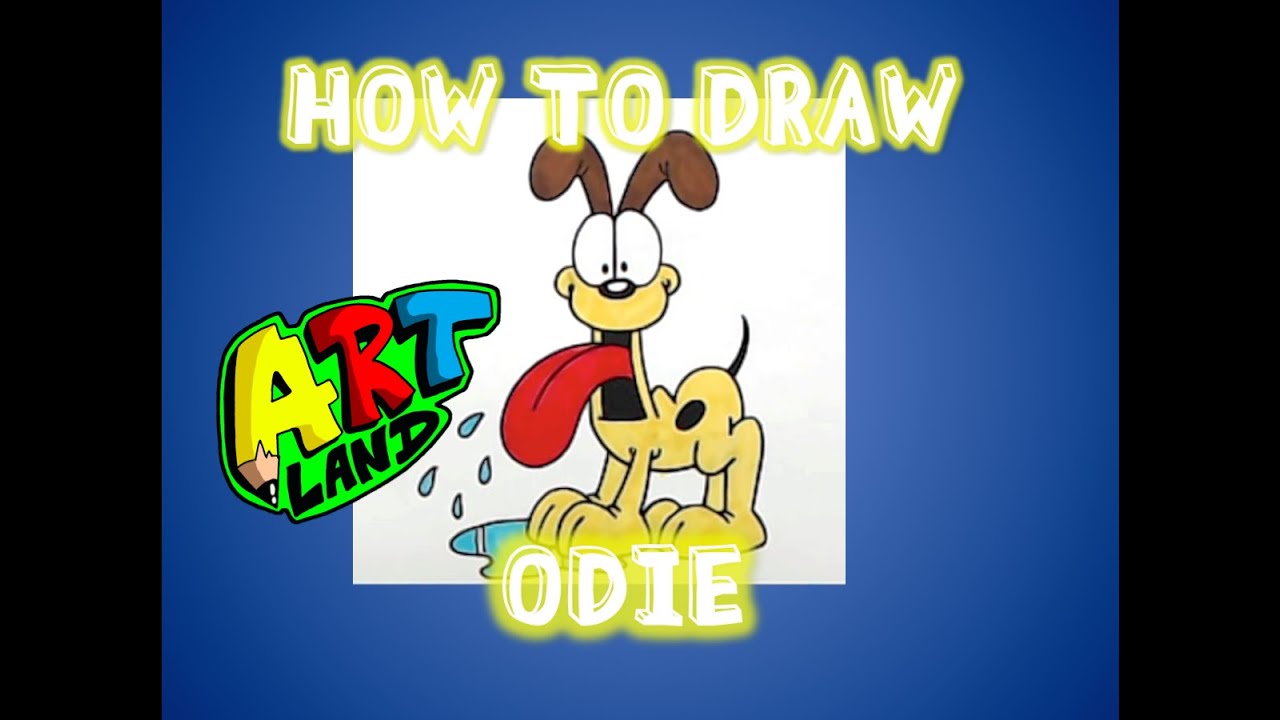 How to Draw ODIE - YouTube