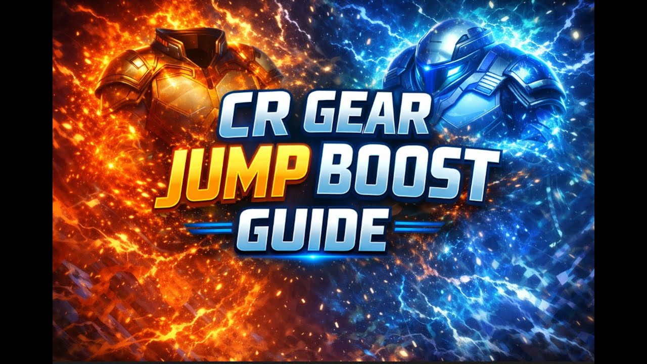 DCUO | CR-34 to CR-471 GEAR JUMP GUIDE | What it looks like - YouTube