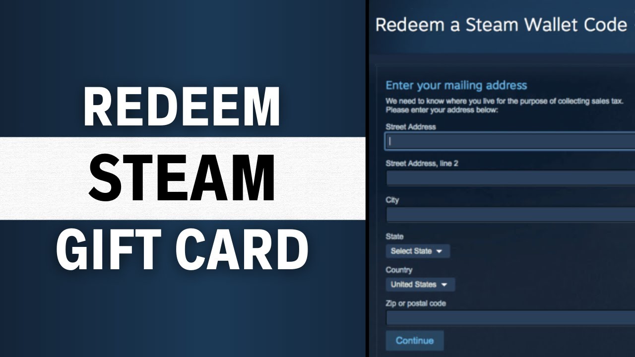 How To Redeem Steam Gift Cards (Full Guide) | Steam Top-Up - YouTube