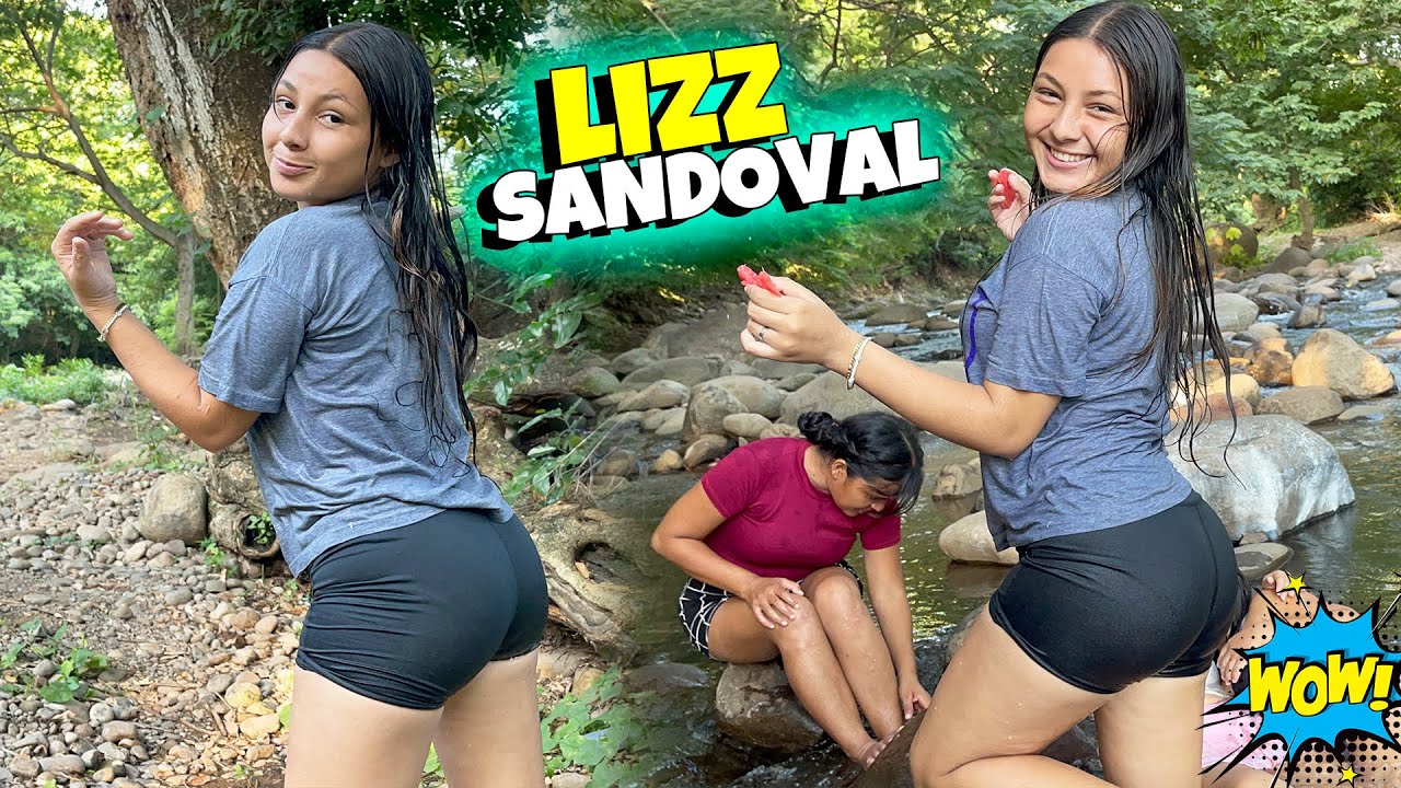 Lizz Sandoval Hermosa Salvadoreña Hace Un Recorrido Por El Río De Su Pueblo El Salvador Sv
