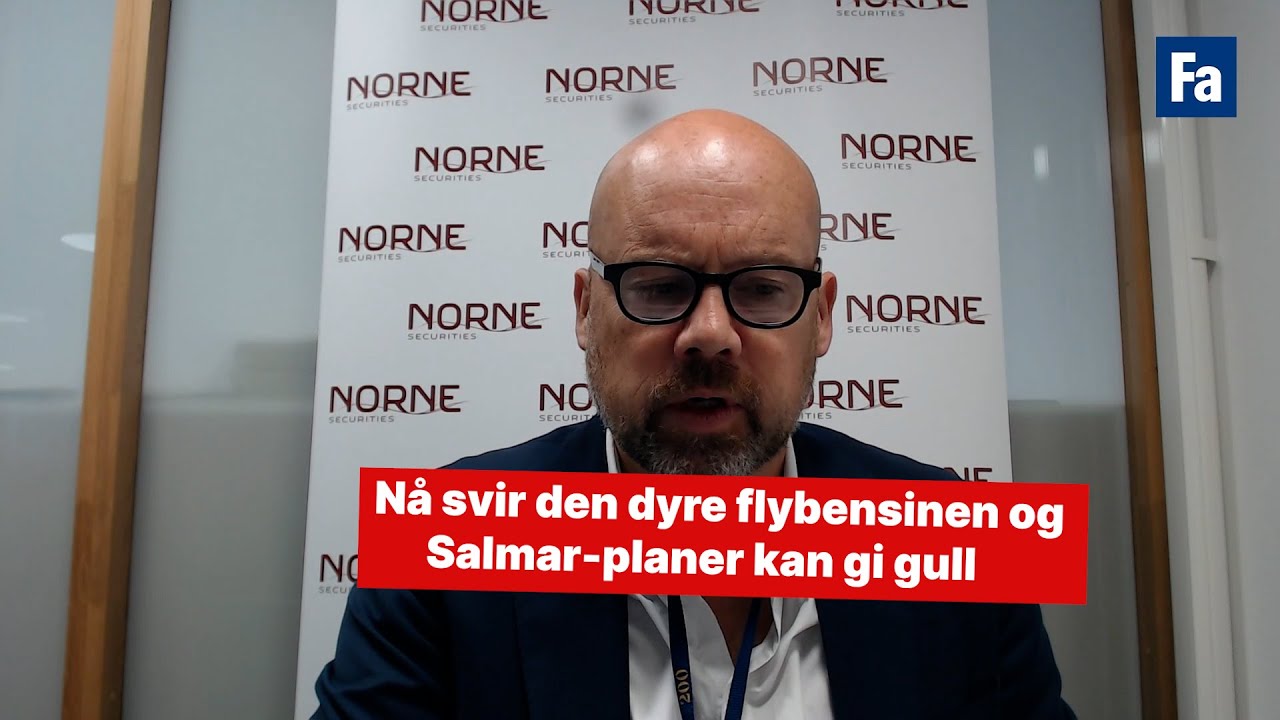 Nå svir den dyre flybensinen og Salmar-planer kan gi gull - YouTube